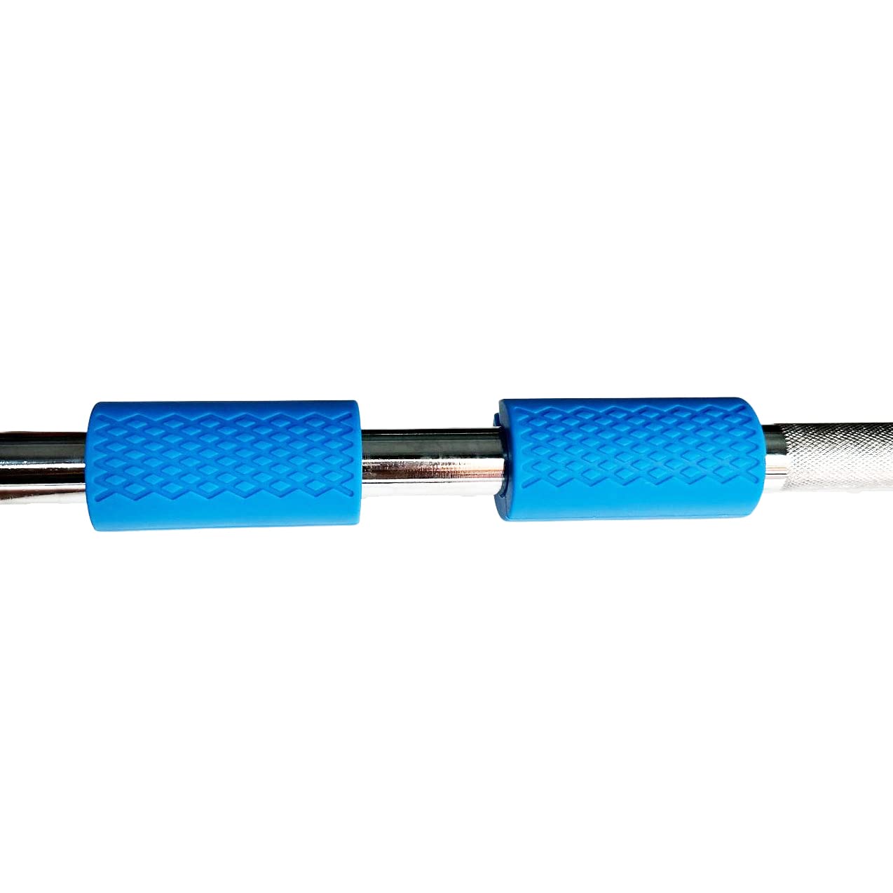Weight Bar Grips Fit Standard Barbell, Dumbell Handles, Thick Bar Training Adapter for Weightlifting & Cable Attachments Fitness Training Rope Grips for Body Arm Forearm Builder Strength(Blue)
