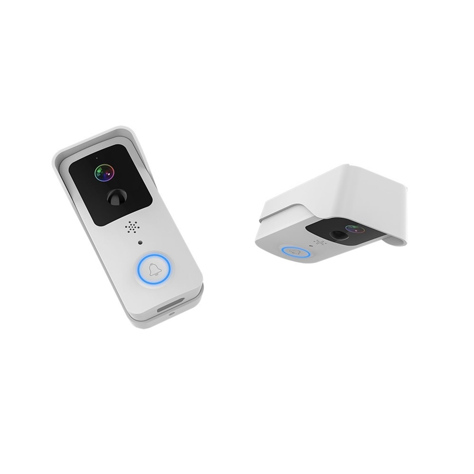 TECHPO Door Bell Smart Video DoorbellOutdoor Door Bell Waterproof Battery Intercom Smart Life Wireless doorbell Camera