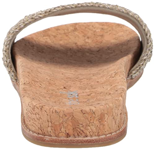 The SAK Women's Mendocino Slide Crochet, Slip On Sandals, Summer Open Toe Shoes, Sage Static Medallion, 9
