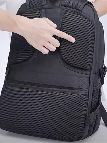 Valman Reflective Strip Backpack for Hiking, Laptop Backpack for Men, Women and Teenagers, Usb Port, Headphone Jack, 35 Liters Capacity, Suitable for 16-inch Computers