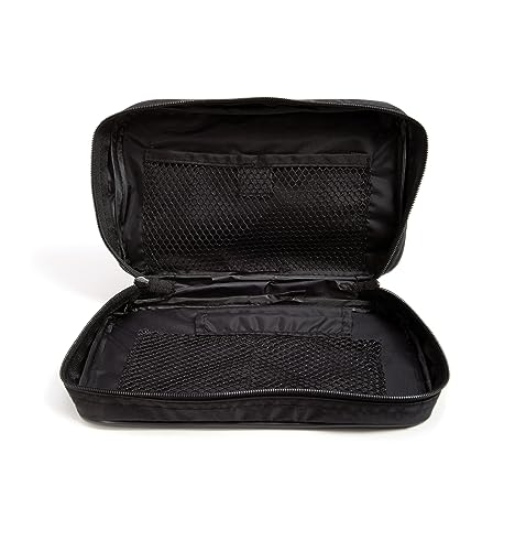 Tandem Sport Amenity Kit Bag - Professional Volleyball Referee Bag - Ref Kit with Compartments for Whistle, Net Setter, Pocket Pump, Pressure Gauge, and Penalty Cards - Black, Bag Only