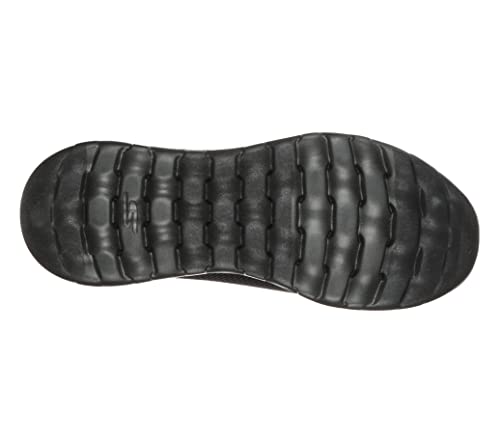 Skechers Men's Go Walk Max-Athletic Air Mesh Slip on Walkking Shoe Sneaker,Black/Black/Black,15 X-Wide US