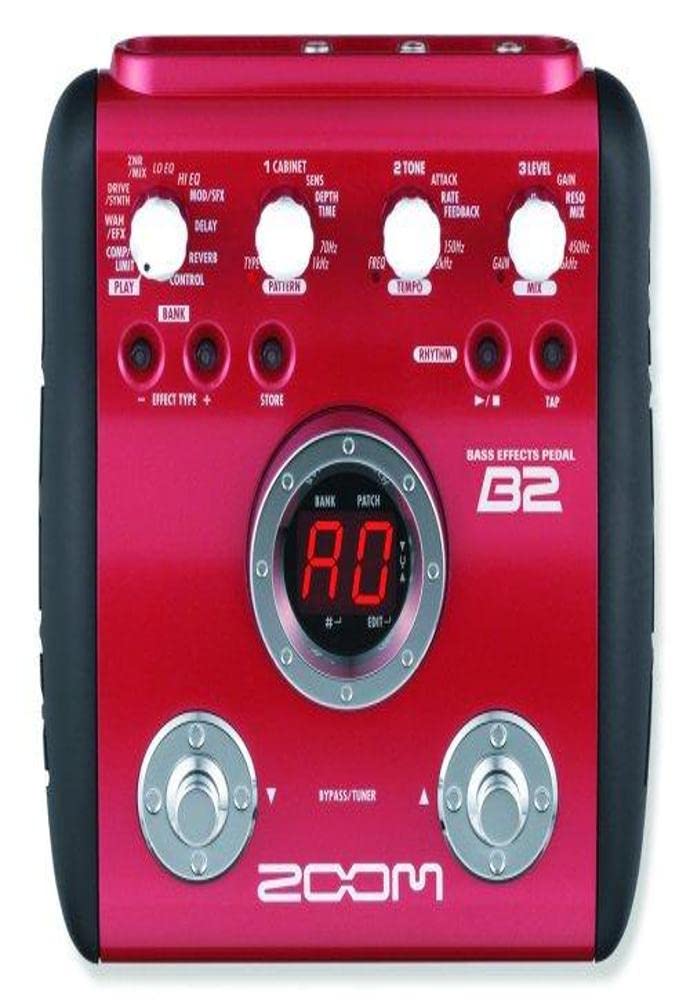 Zoom B2 Bass Multi Effects Pedal