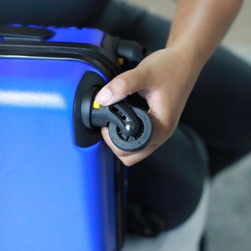 Take OFF Luggage 18 Inch Personal Item Removable Wheels Suitcase 2.0 Converts from Carry-On into Under the Seat Luggage and fits Sizers 18x14x8 Inches