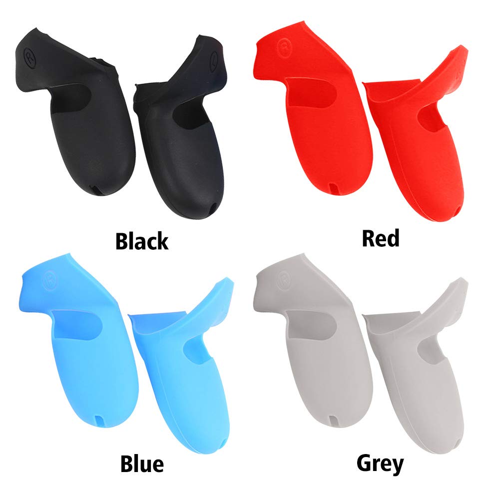 VR Glasses Controller Grip Cover for Oculus Quest 2,Shockproof VR Glasses Accessories Silicone VR Grip Protector