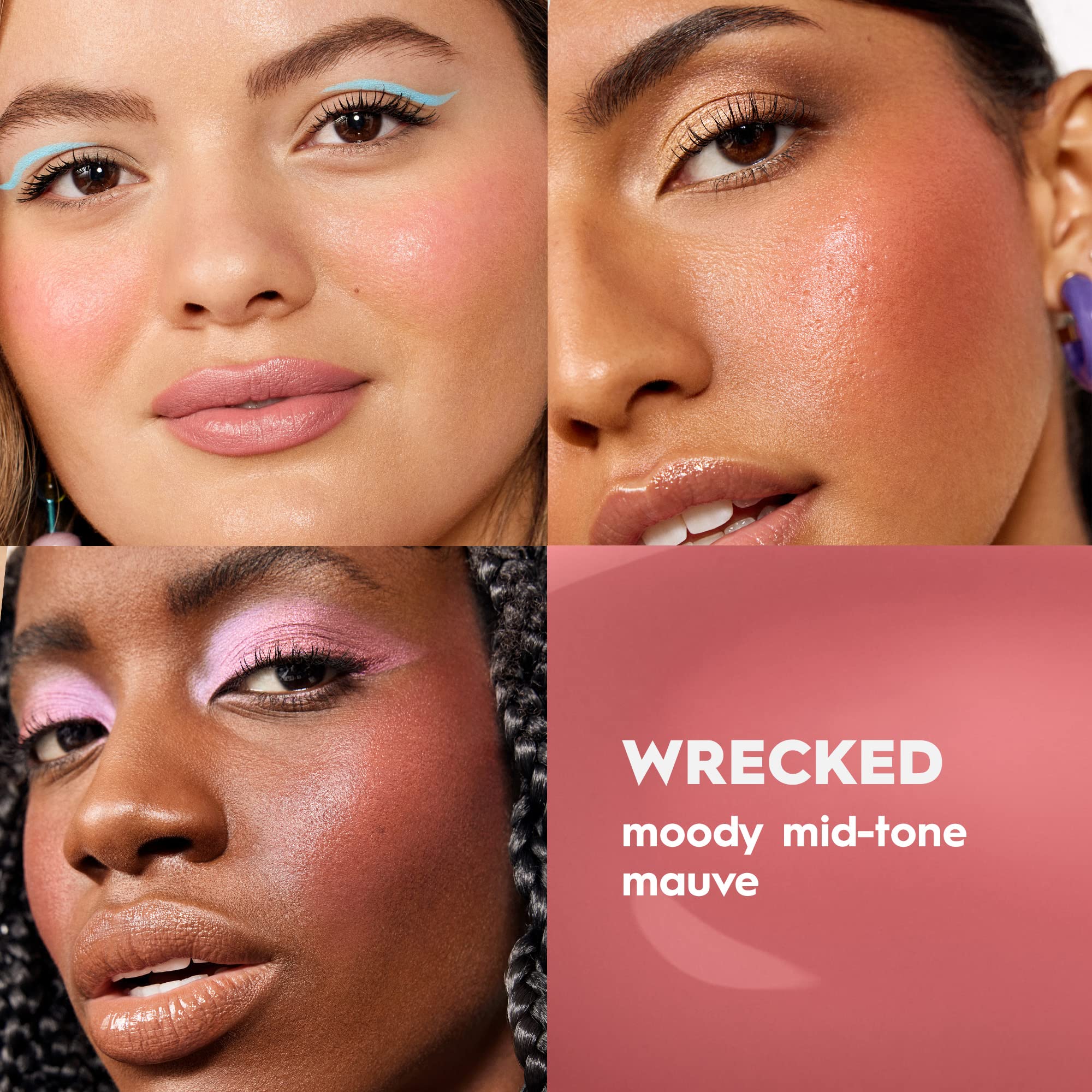 Urban Decay Hydromaniac Dewy Liquid Blush β Long-Lasting & Buildable Plumping Cheek Tint with 24HR Hydration β Kombucha Filtrate and Marula Oil - All Skin Types β Vegan β Wrecked - 0.5 Oz