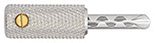 WIREWORLD Banana Silver Complete Uni-Term System/Pack of 8