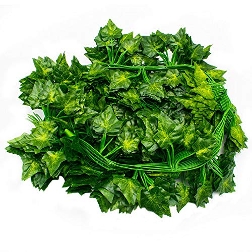winvin 84 Feet Silk Ivy Garland,Greenery Leaf Vine Garland Artificial Hanging Plant Foliage for Wedding Party Home Garden Wall Decoration