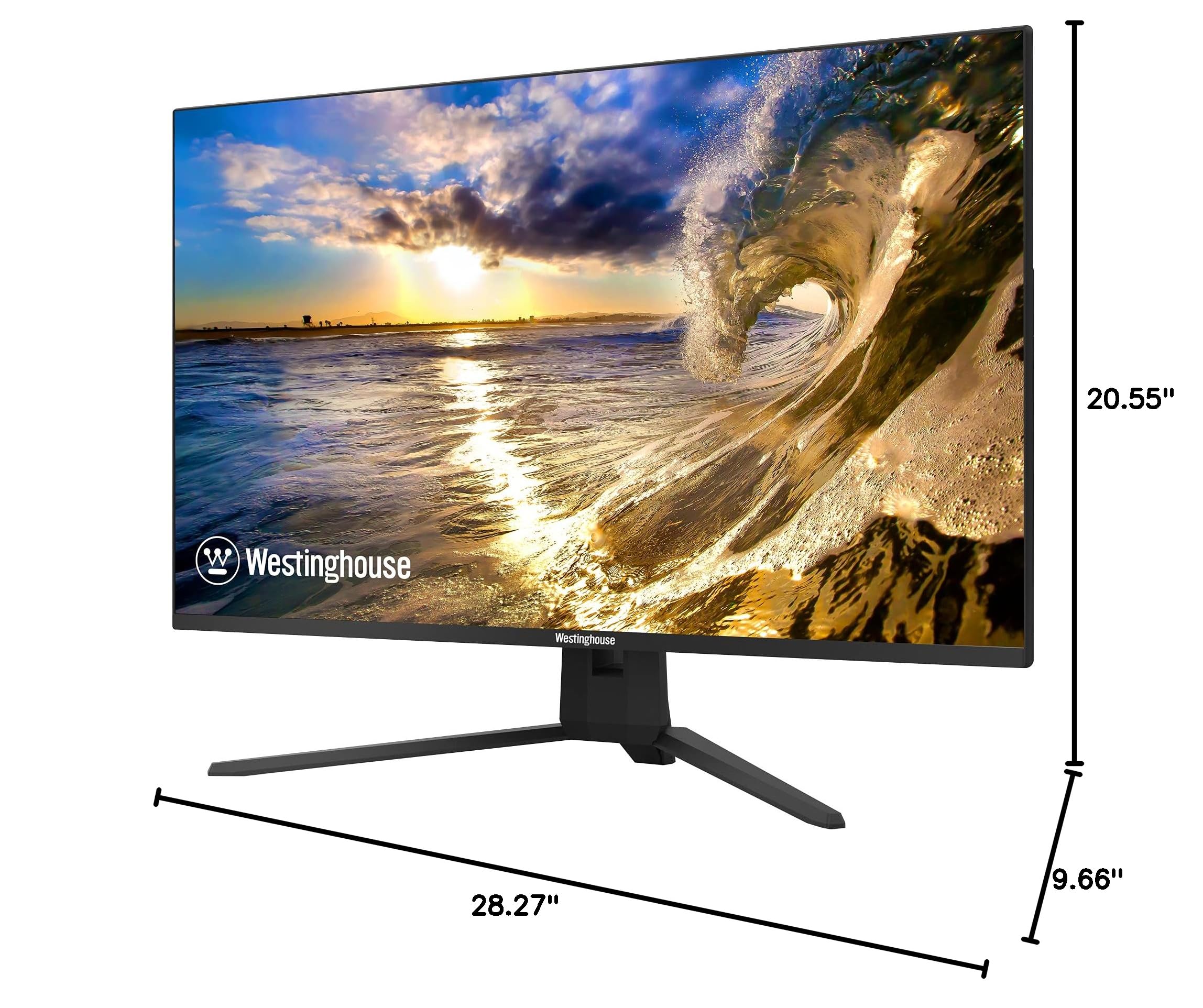 Westinghouse 32-inch 4K 60Hz Monitor Ultra HD (UHD) 3840 x 2160 IPS LED Home Office Desktop FreeSync PC Computer with EyeRest Technology and Anti-Glare Technology – 8ms Response Time Gray-to-Gray