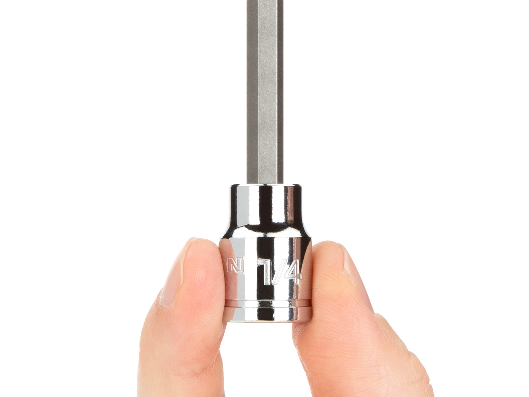 TEKTON 3/8 Inch Drive Long Hex Bit Socket Set, 8-Piece (1/8-3/8 in.) | SHB91301