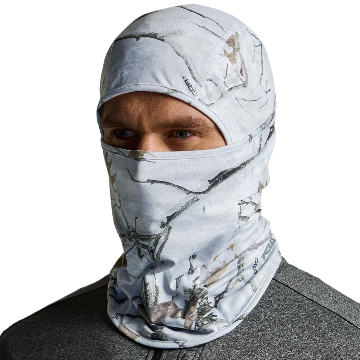 TSLA Thermal Winter Balaclava Face Mask, UV Protection Fleece Lined Ski Mask, Lightweight Windproof Neck Gaiter, Windproof Balaclava Black, One Size