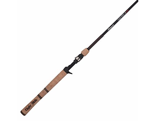 Shakespeare Ugly Stik 10’6” Elite Salmon/Steelhead Casting Rod, Two Piece Salmon/Steelhead Rod, 10-20lb Line Rating, Medium Heavy Rod Power, Medium Fast Action, 1/2-1 1/2 oz. Lure Rating