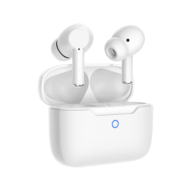 Wireless Earbuds, Bluetooth 5.3 Headphones with 4 Mics, Wireless Headphones ENC Noise Cancelling Earbuds Type C Ear Buds, 30H Playtime Wireless Earphones for iPhone Samsung Andoird Phones