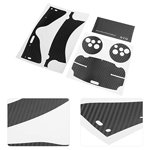 VR Headset and Controller Skin, Protective Decal Stickers PVC Skin Cover for Oculus Quest 2, Virtual Reality Gaming Accessories(Black)