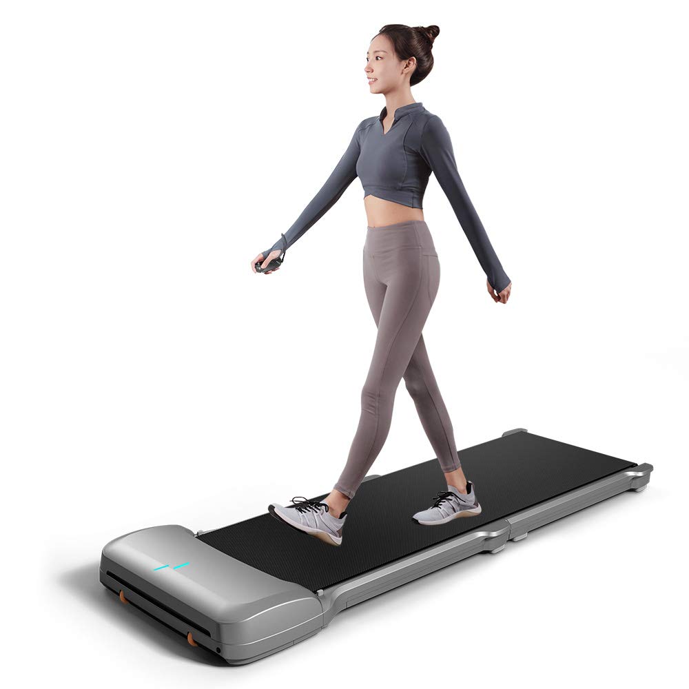 WalkingPad C1 Foldable Treadmill Walking Pad Smart Jogging Exercise Fitness Equipment, Free Installation Low Noise Footstep Induction Speed Control,Folding Under Desk 0-3.72mile/Hour