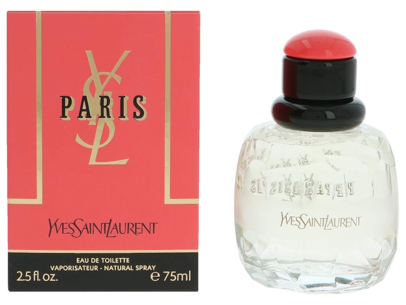 Yves Saint Laurent Paris By Yves Saint Laurent For Women. Eau De Toilette Spray 2.5 Ounces