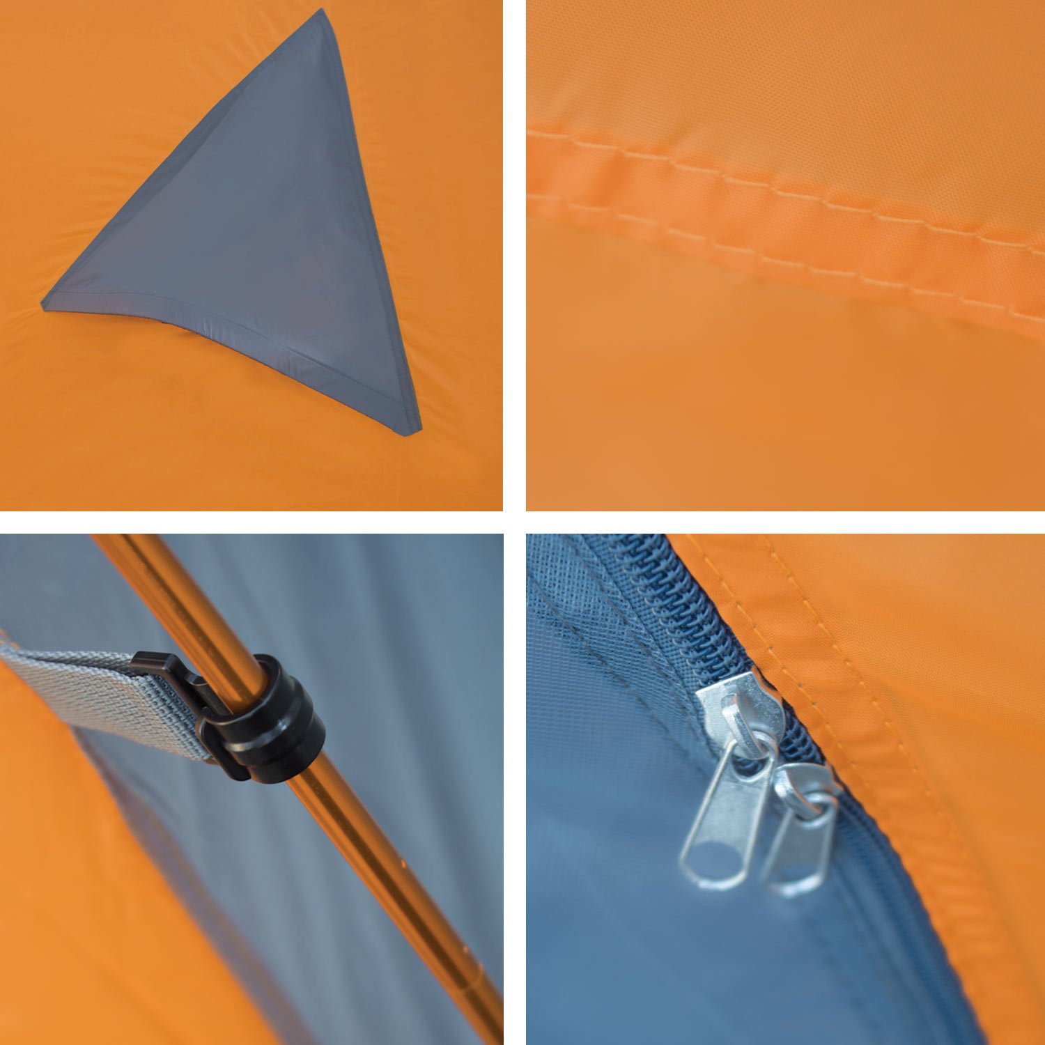 Winterial Camping Tent, 1/3/6 Person Lightweight Personal Bivy 1 to 6 Person Tent with Waterproof Tent Rainfly, Durable Stitched Tent for Camping, Beach, Backpacking,