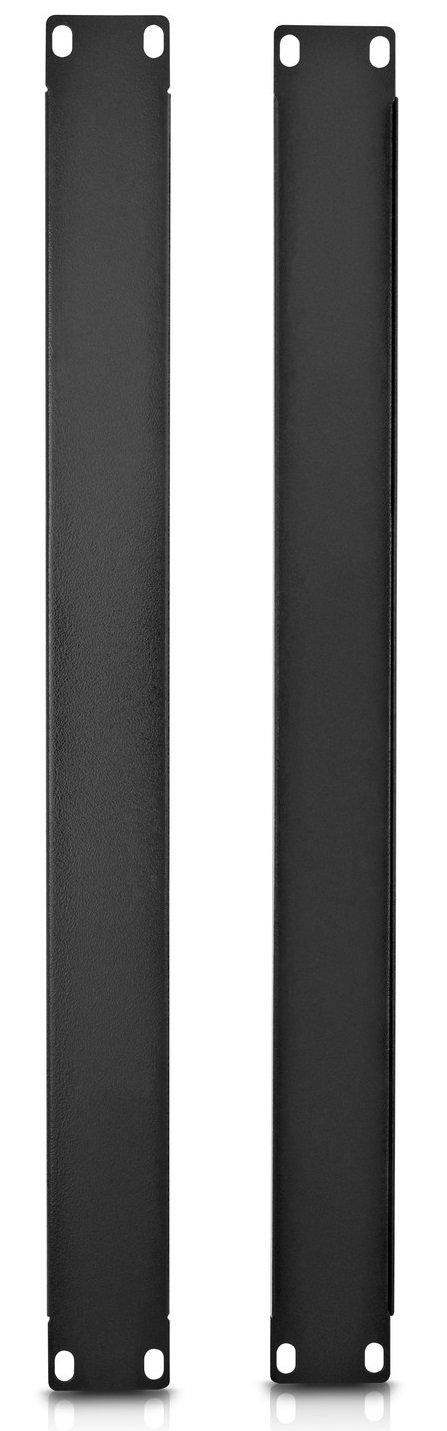 V7 RMBLANK1U10-1N Rack 1U Blank Panel - 10 Pack,Black