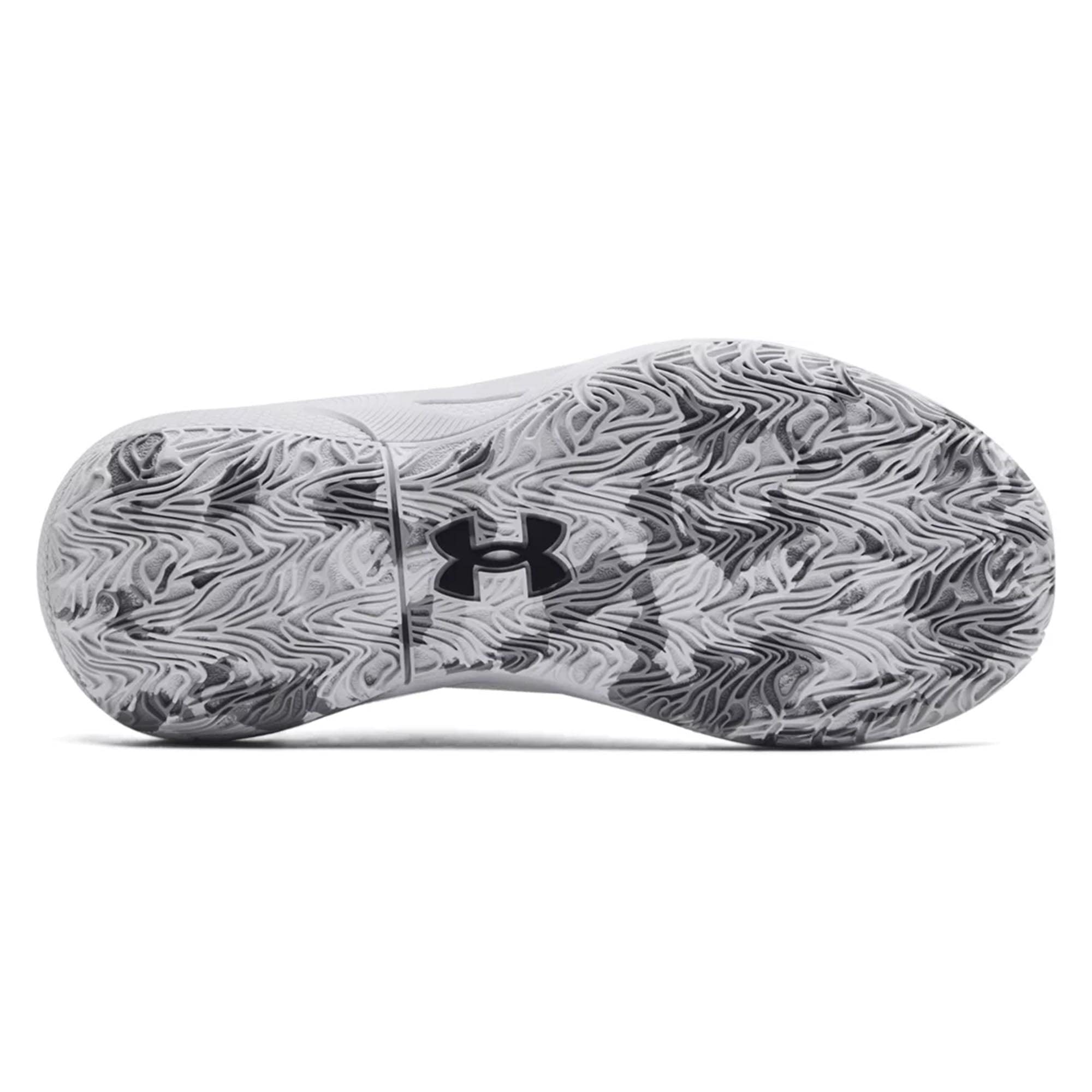 Under Armour Women's HOVR Ascent Basketball Shoe (White/Black, us_Footwear_Size_System, Adult, Women, Numeric, Medium, Numeric_9)