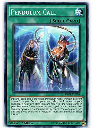 Yu-Gi-Oh! - Pendulum Call (SDMP-EN026) - Structure Deck: Master of Pendulum - 1st Edition - Common