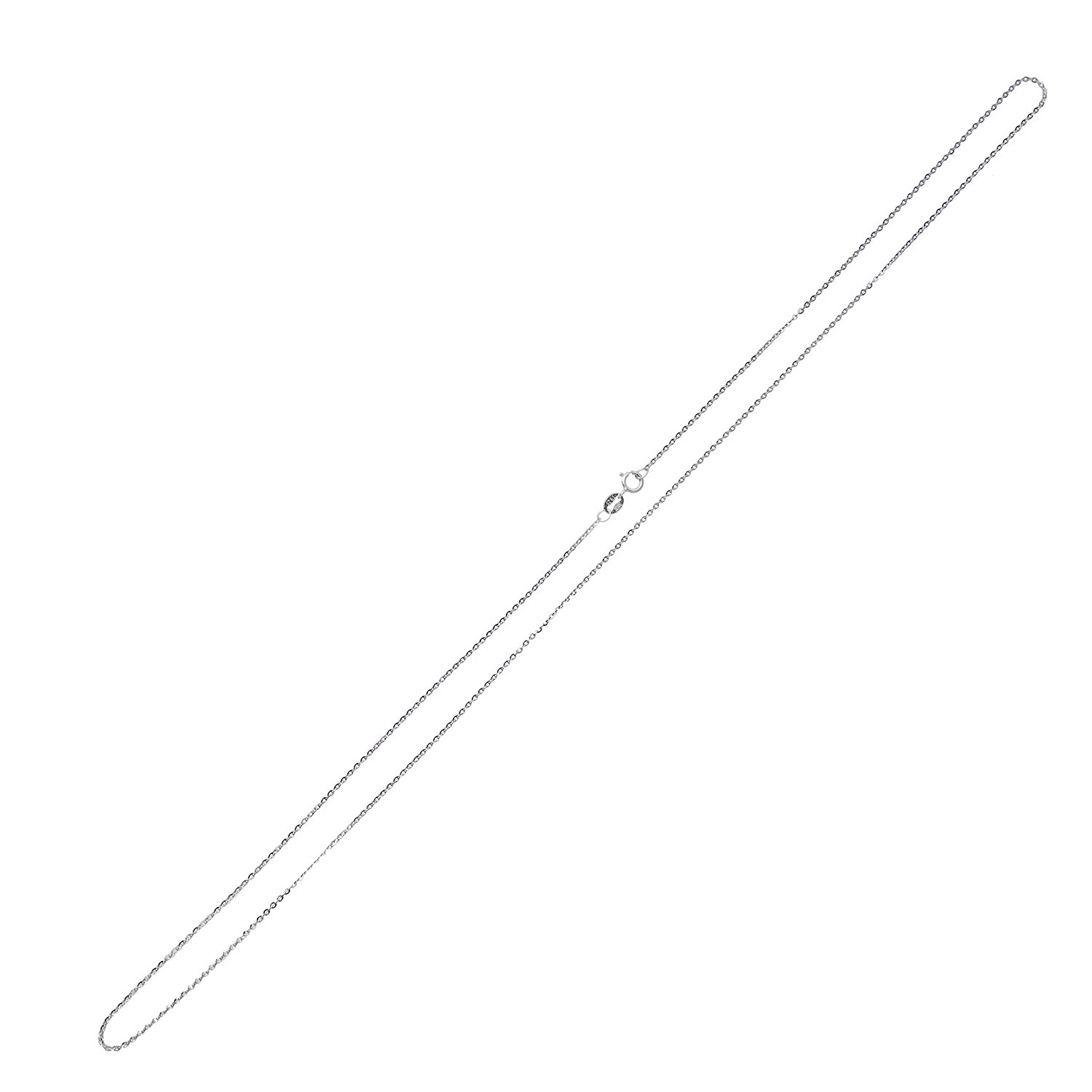 Wellme Sterling Silver 1mm/1.5mm/2mm Gliding Rolo Cable Chain Necklace 16’’-40’’ (24, 1mm)
