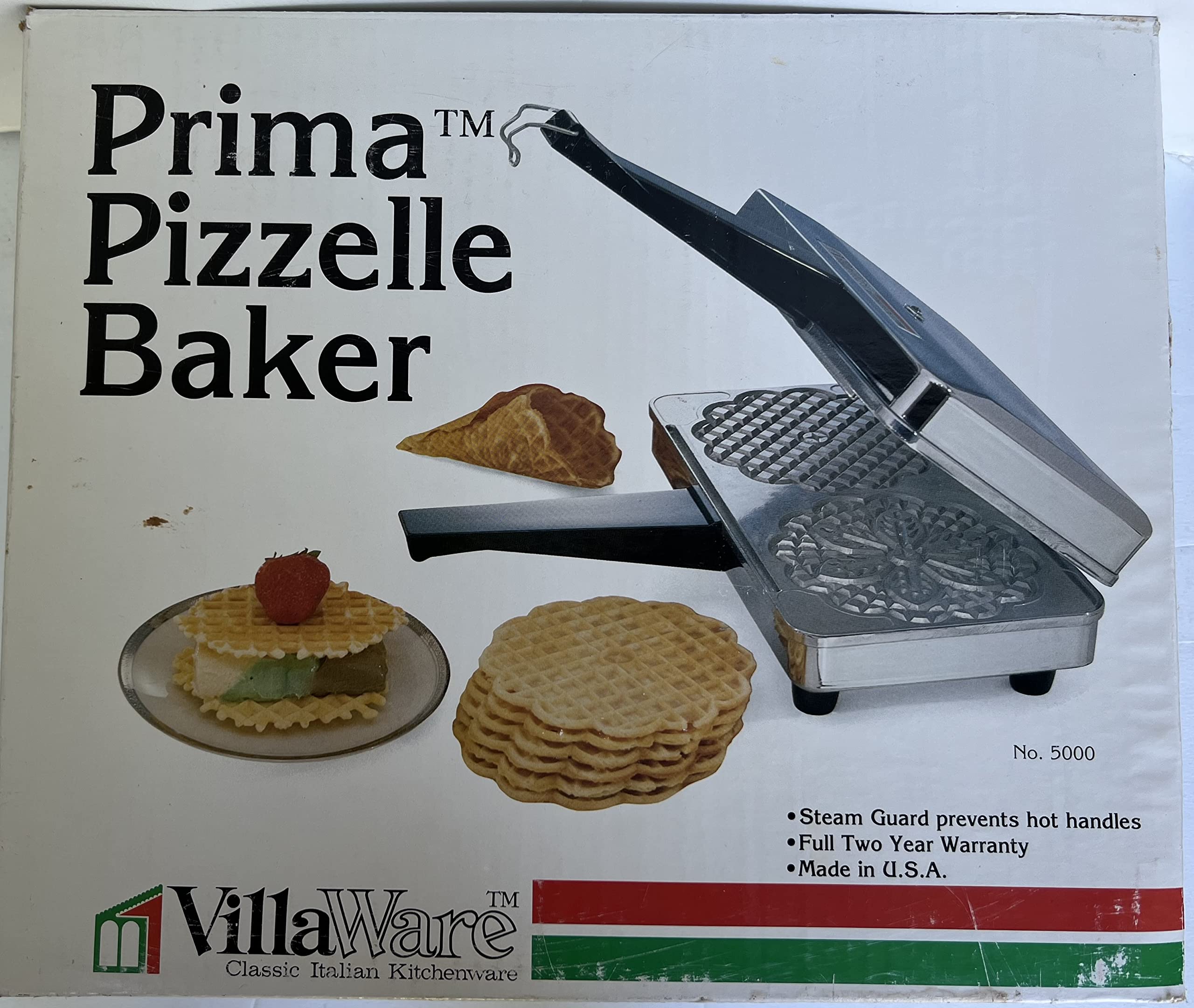 VillaWare V5000 PRIMA Pizzelle Baker