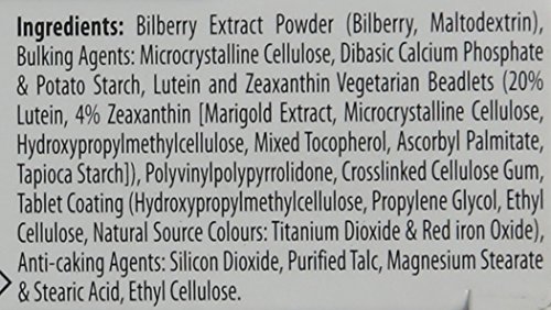 Vitabiotics - Ultra Bilberry, Lutein & Zeaxanthin - 30 Tablets