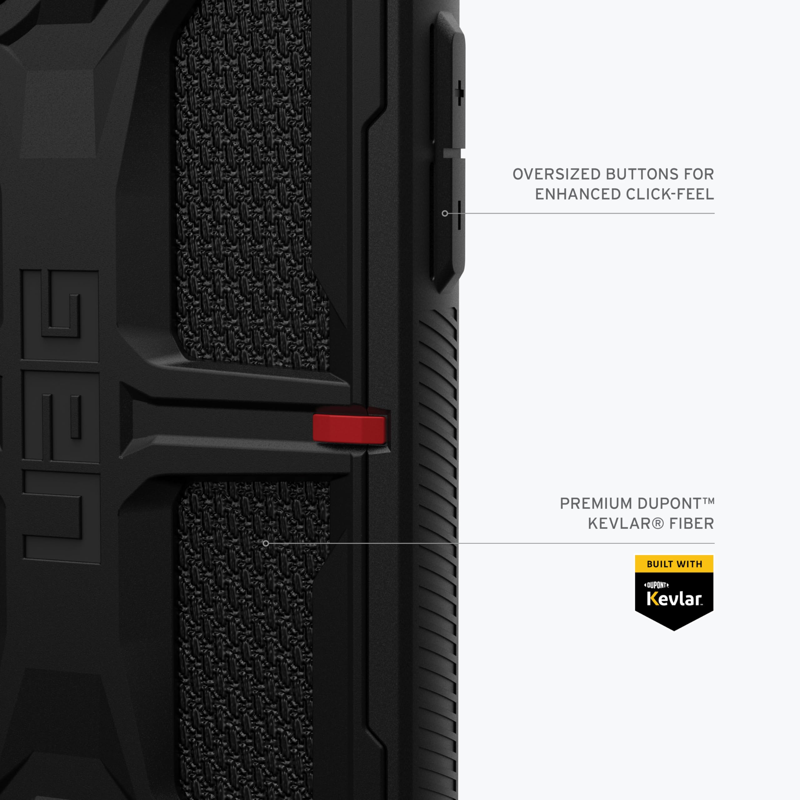 URBAN ARMOR GEAR UAG Case Compatible with iPhone 15 Case 6.1" Monarch Carbon Fiber Rugged Heavy Duty Military Grade Drop Tested Protective Cover