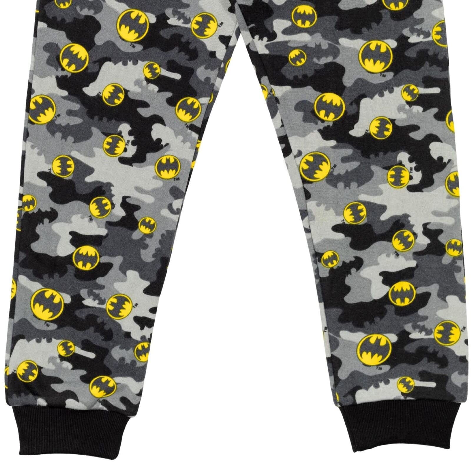 WARNER BROS. Justice League Batman Big Boys 2 Pack Pants Grey/Camo 18-20