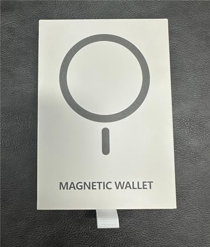 TopMade 2-in-1 MagSafe Wallet Stand, for iPhone Wallet with ID Window, Strongest Magnetic Wallet for iPhone 15/14/13/12 Series, Not for 13/12 Mini, 10 Card Holder, RFID Blocking, Vegan Leather, Black