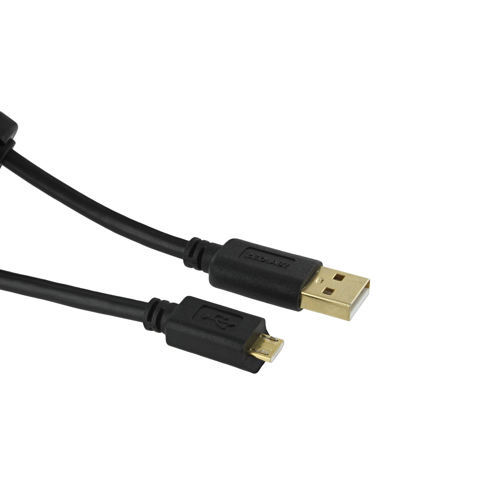 ZedLabz 3M charging cable for Sony PS4 controllers - gold plated extra long micro USB charger play cable lead for with friction locking connector - [Sony PlayStation 4]