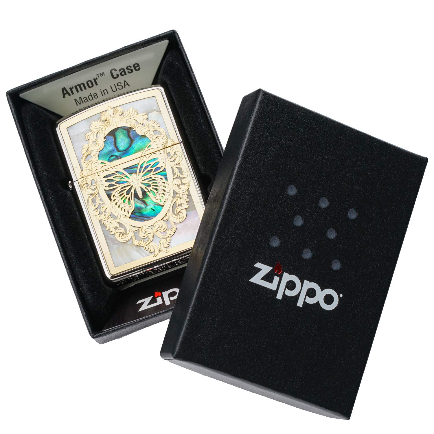 Zippo Combi Shell B GF Butterfly