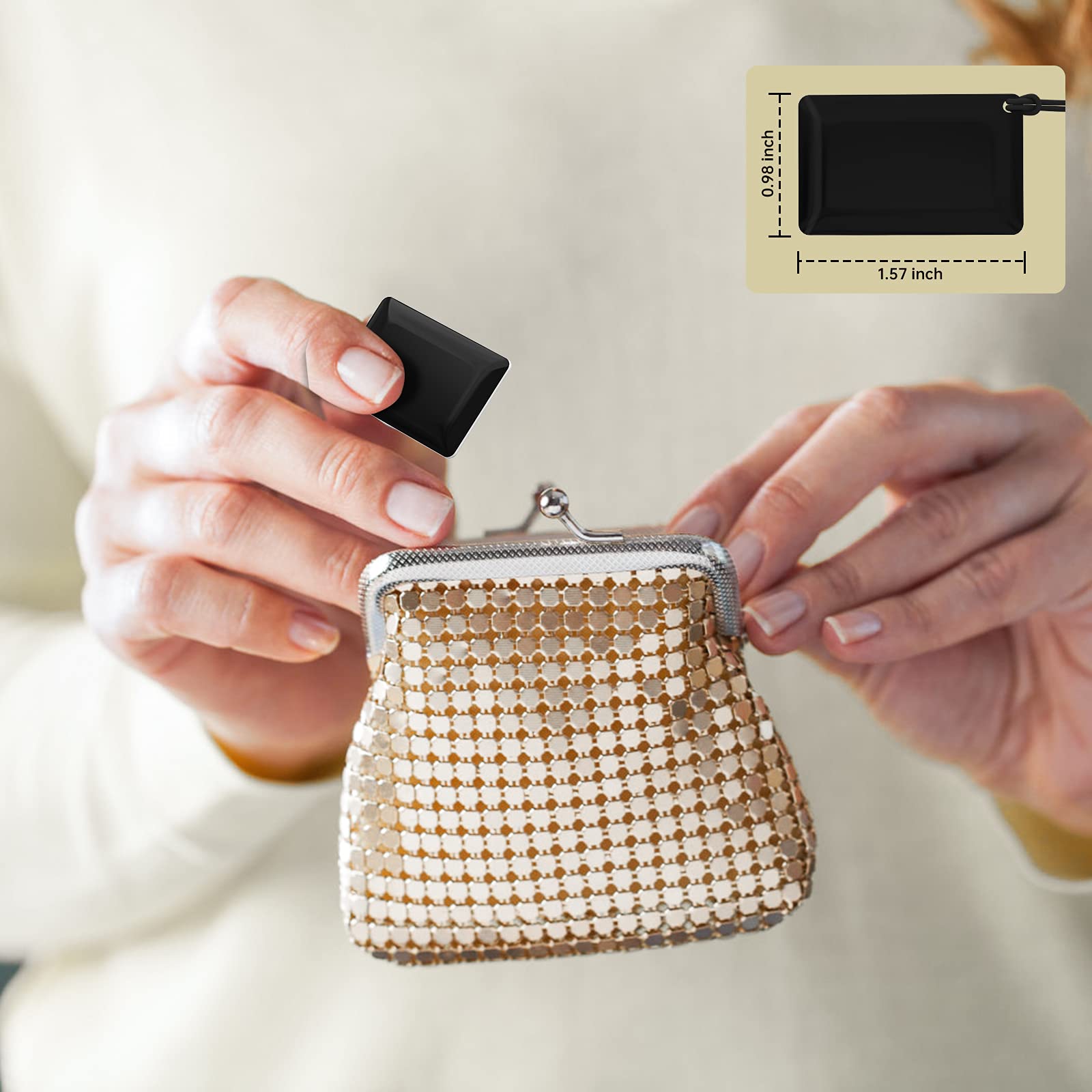 Smart IC Key Cards, Smonet Smart Fobs for Keypad Door Lock, Addable Electronic Cards Work with TTLock, Nextlock APP, Smart Locks Accessories, Keyless Digital Key Card Chip for Lock - 3 Packs