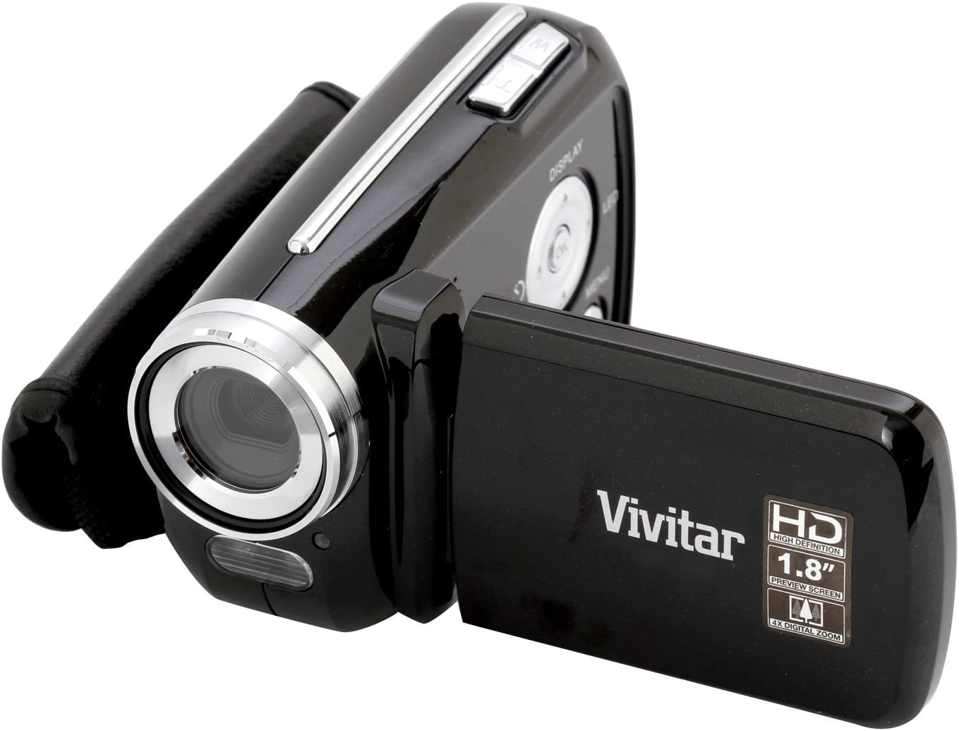 Vivitar 12 MP Digital Camcorder with 4X Digital Zoom Video Camera with 1.8-Inch LCD Screen, Colors and Styles May Vary