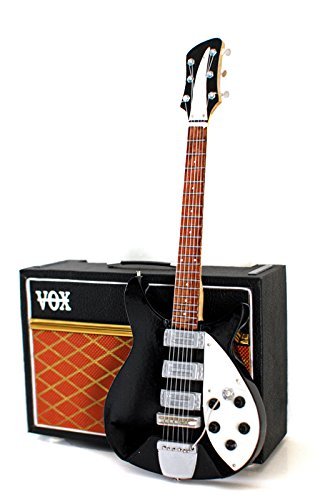 The Beatles Fab Four Miniature Guitar and Drums Set of 4 with Amp by BT MGU