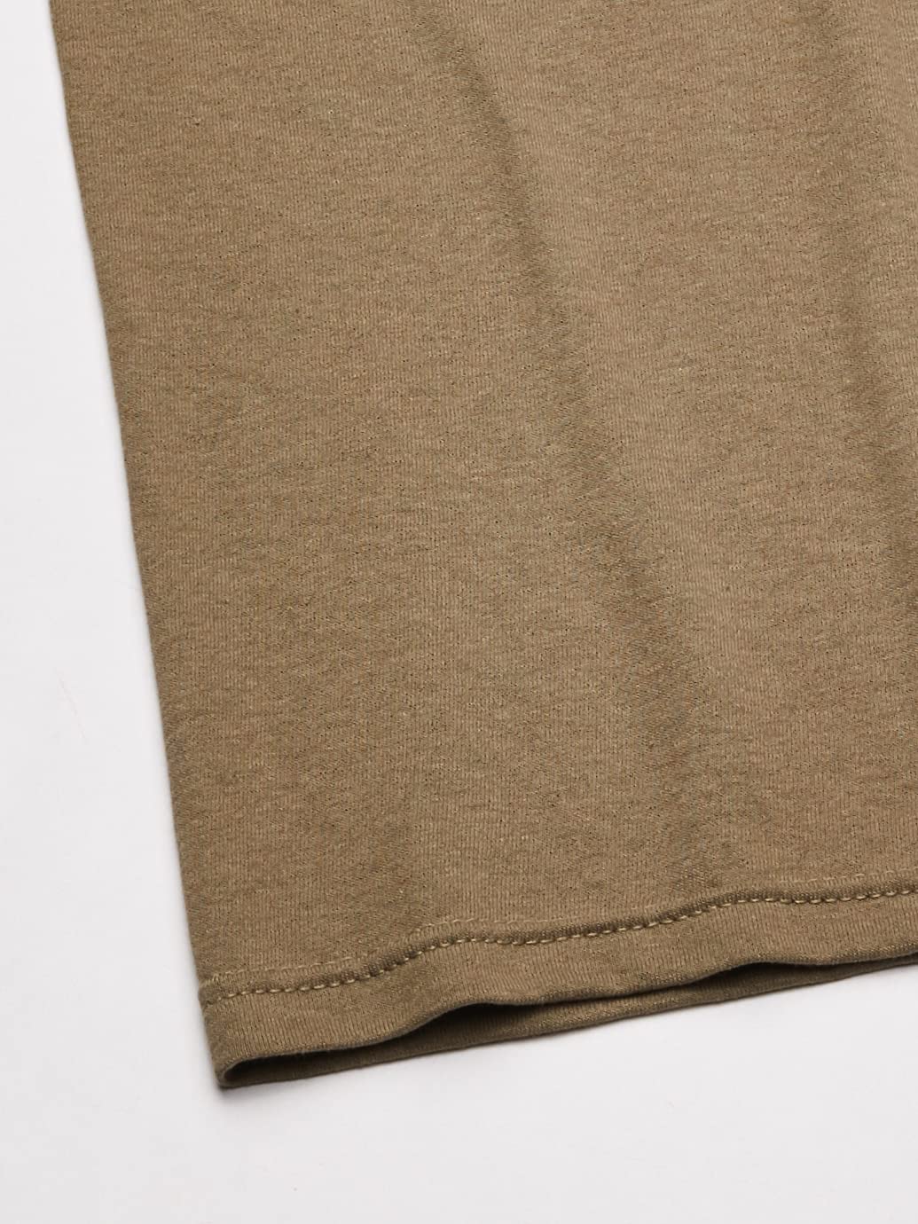 Soffe Men's 3 Pack - USA Poly/Cotton Military Tee, Tan, Large