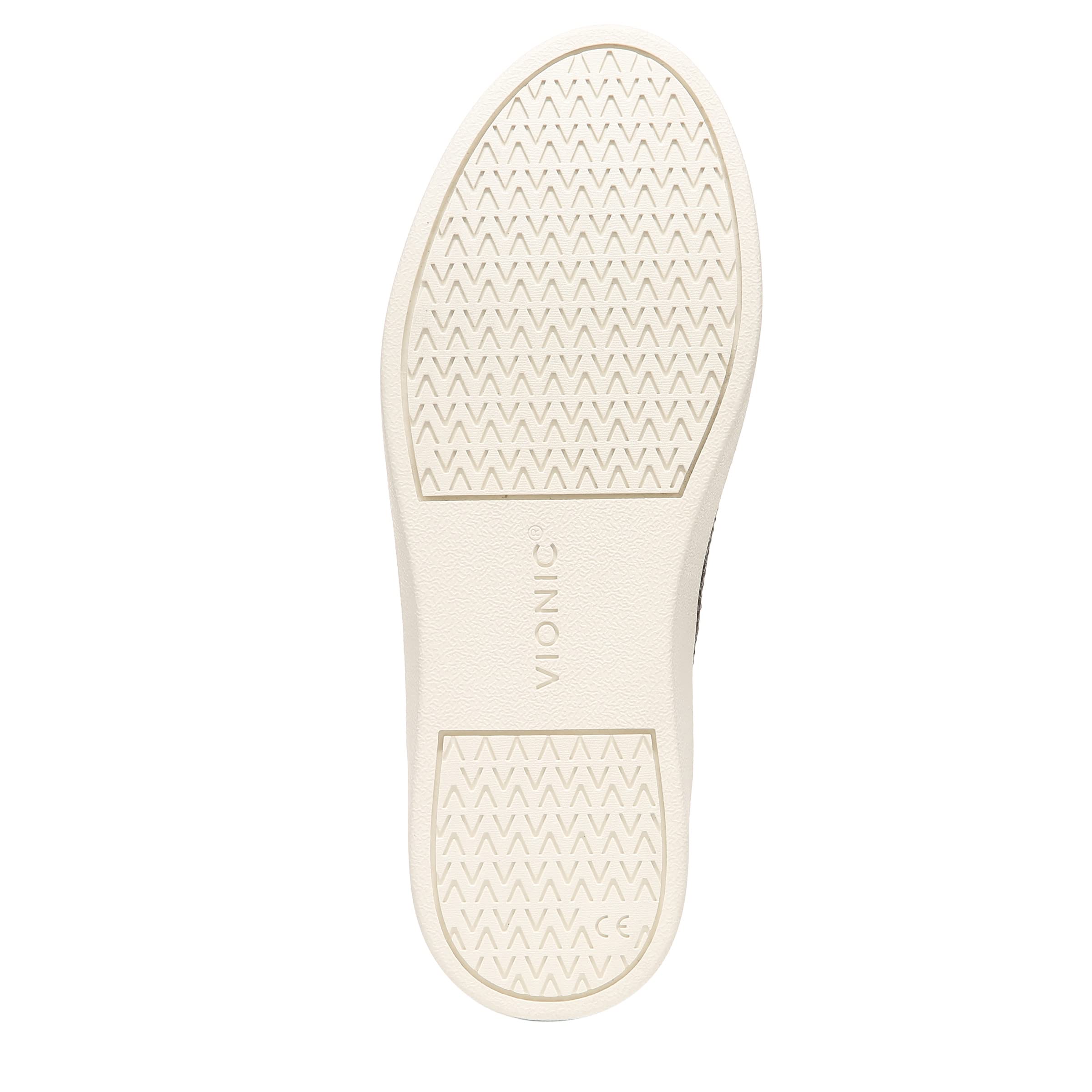Vionic Women's Essence Sidney Platform Slip-on Fashion Sneaker- Knit Shoes That Include Three-Zone Comfort with Orthotic Insole Arch Support, Black 10 Medium