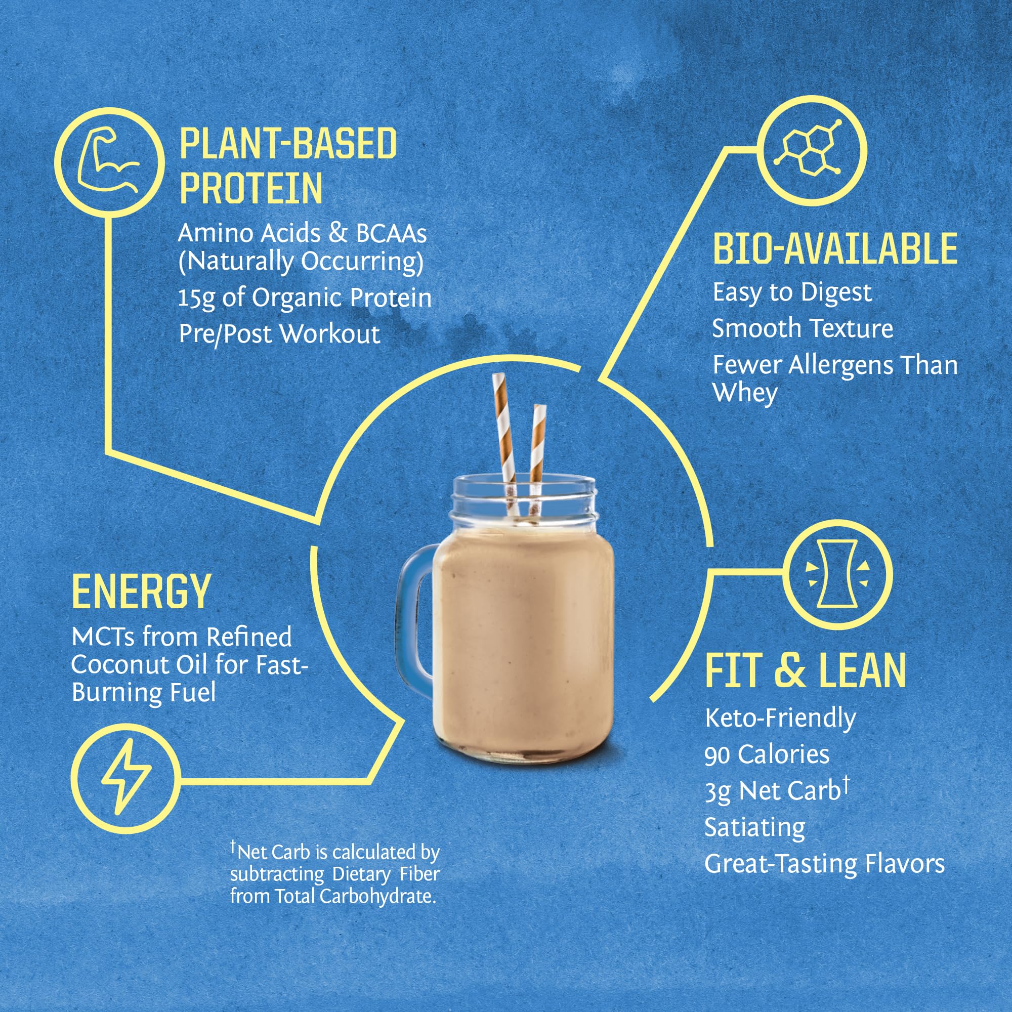Vegan Organic Protein Powder Plant-based | BCAA Amino Acids Hemp Seed Soy Free Dairy Free Gluten Free Synthetic Free NON-GMO | Maple Toast 30 Servings | Warrior Blend by Sunwarrior