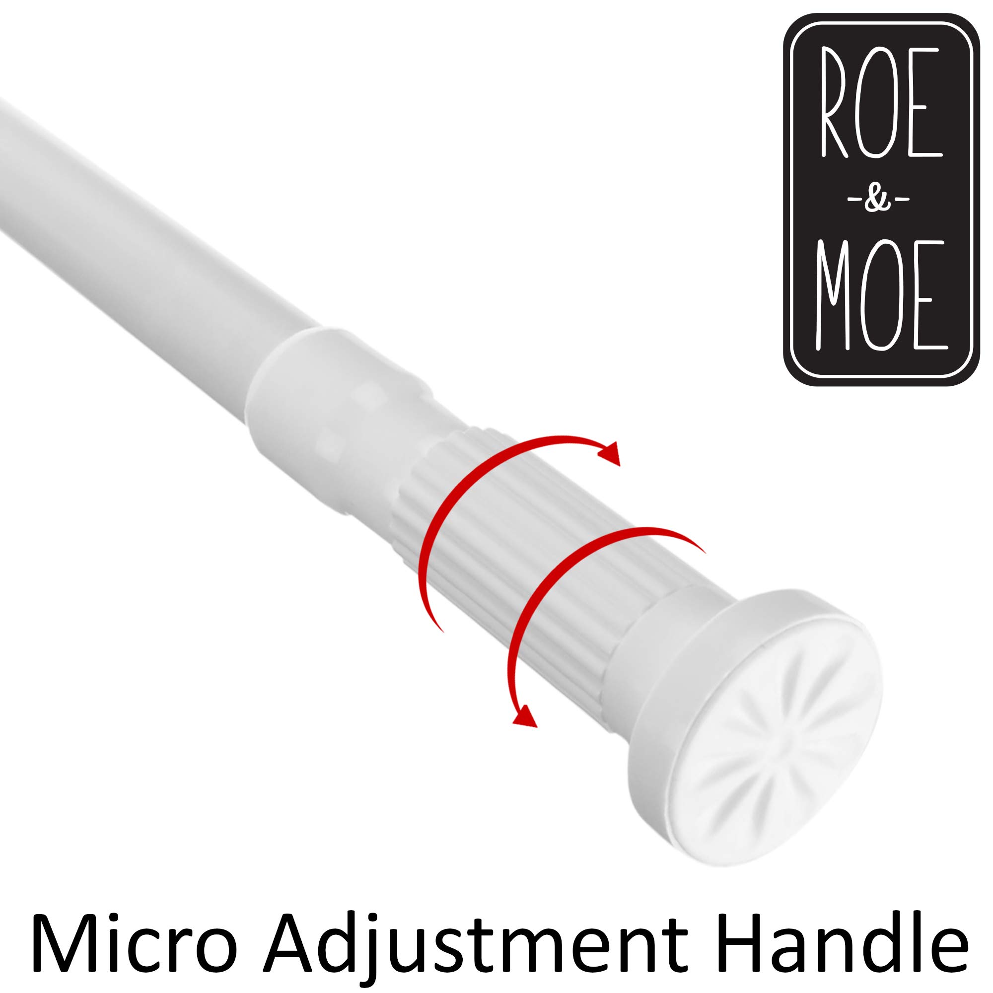 Sliding Glass Door Security Bar White Color - Feel Safe at Home with This Adjustable Home Security Bar 7/8" Dia. X 23" to 40" (1-Pack)
