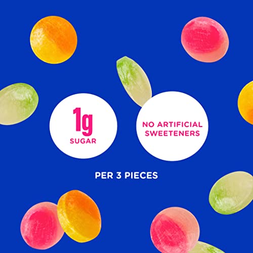 SmartSweets Jolly Gems Easter Candy, 2.5oz, Green Apple, Peach, & Pink Lemonade Flavors, Hard Candy With Low Sugar, Low Calorie, Free From Sugar Alcohols, No Artificial Colors Or Sweeteners