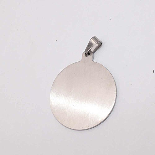 ZKDC Engraved islam Muslim Quran Allah stainless steel necklace with 60 cm chain