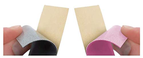Teak Tuning Gecko Deck Grip Mix-and-Match Set - Create-Your-Own Pattern/Design - Pink & Charcoal Trick Tape for Any Size Fingerboard
