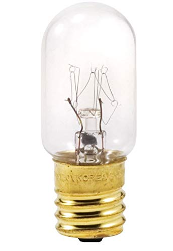 Sylvania 18174 15-Watt Clear Tubular Intermediate Base Incandescent T7 Bulb