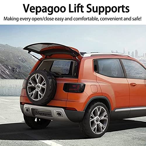 Vepagoo 6421 Rear Window Glass Gas Struts Shocks for Ford-Excursion 2000-2005 1.5" Higher Than OEM, 013960, PM2019EX,Set of 2
