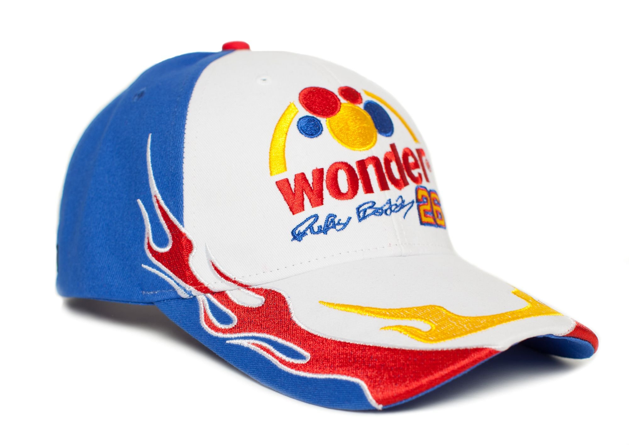 Wonder Bread Unisex-Adult Talladega Nights Ricky Bobby Cap -One-Size Multi
