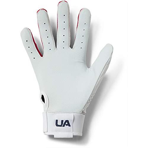 Under Armour Men's Yard Stars & Stripes Baseball Glove, White (100)/Midnight Navy, XX-Large