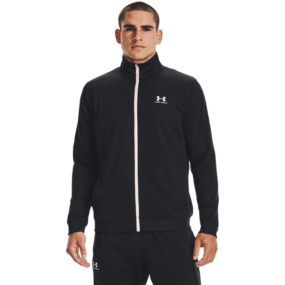 Under Armour Men's UA Sportstyle Tricot Jacket MD Black