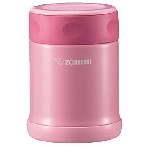 ZOJIRUSHI Stainless Steel Food Jar (450ml Capacity) Bordeaux SW-HB45-VD