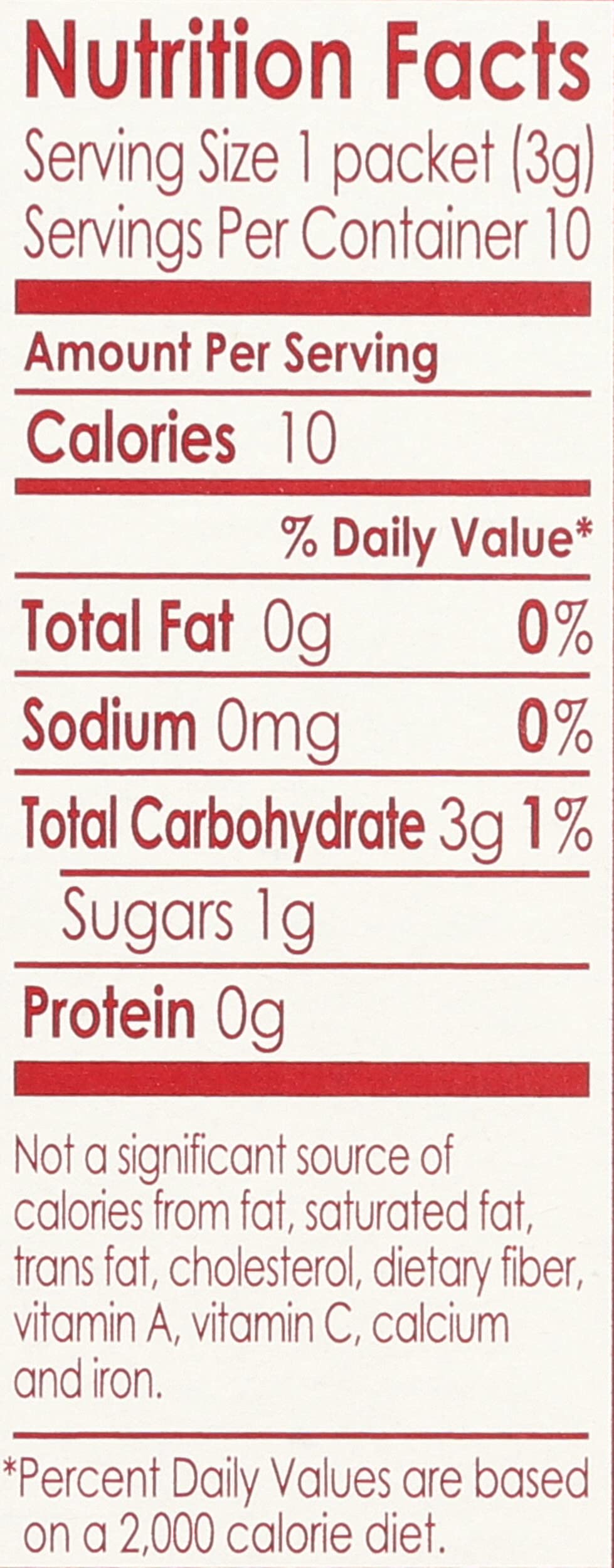 True Lemon Raspberry Lemonade Drink Mix, 10 Count