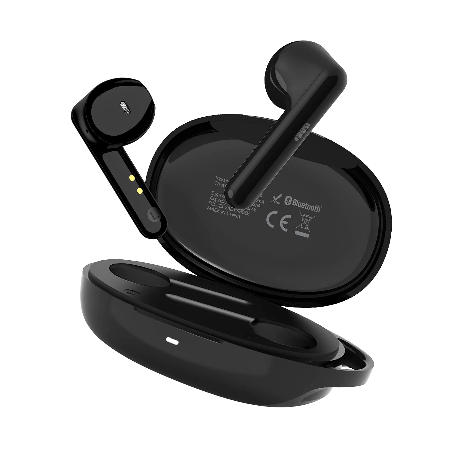 Tecno Wireless Bluetooth Earbuds with Microphone, Bluetooth Headphone Noise Cancelling Earbuds,